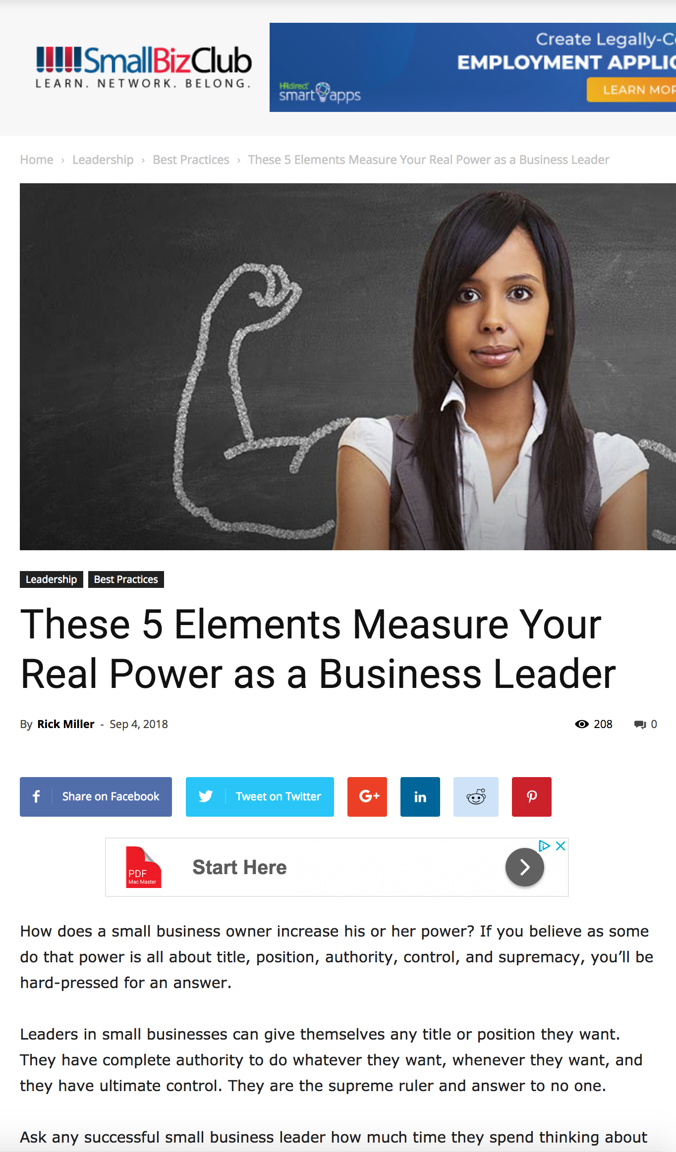 These 5 Elements Measure Your Real Power as a Business Leader - BEING ...